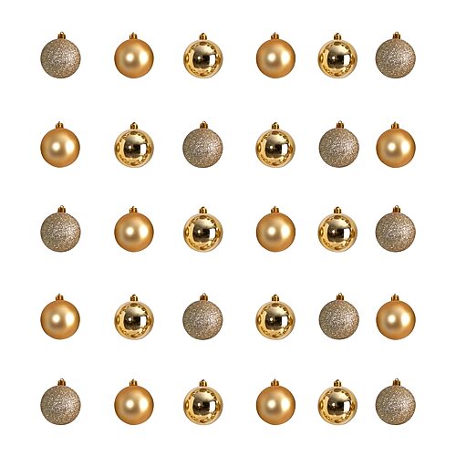 Click here for Nearly Natural 2.5in Shatterproof Set 30-pc. Chris... prices