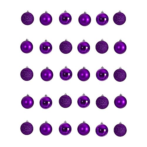 Click here for Nearly Natural Holiday 2.5in. Shatterproof 30-pc.... prices