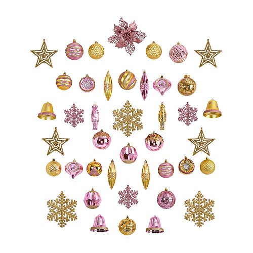 Click here for Nearly Natural Set Count 70-pc. Christmas Ornament... prices