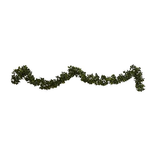 Click here for Nearly Natural 6 Boxwood Artificial Garland  Set o... prices
