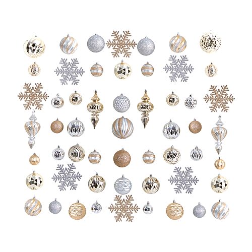 Click here for Nearly Natural Set Count 81-pc. Christmas Ornament... prices