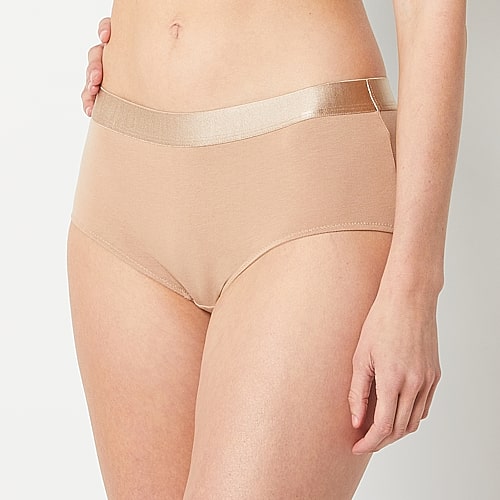 Click here for Arizona Body Cotton Elastic Waist Boyshort Panty... prices