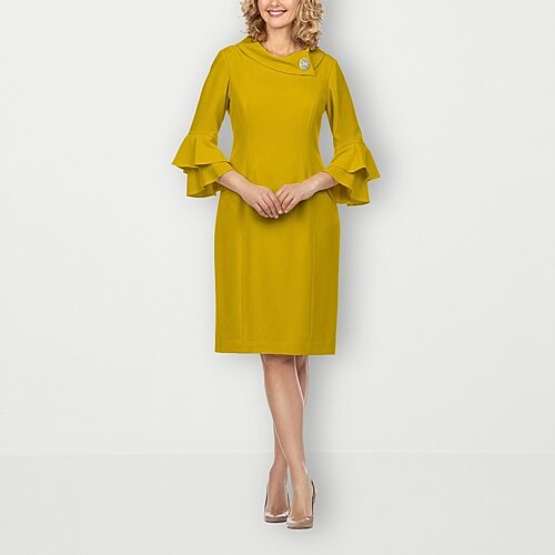 Click here for Giovanna Signature 3/4 Sleeve Shift Dress - Plus... prices