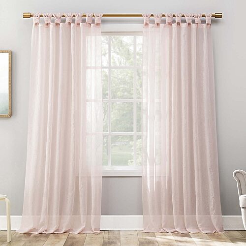 Click here for No 918 Krista Tab Top Sheer Single Curtain Panel... prices