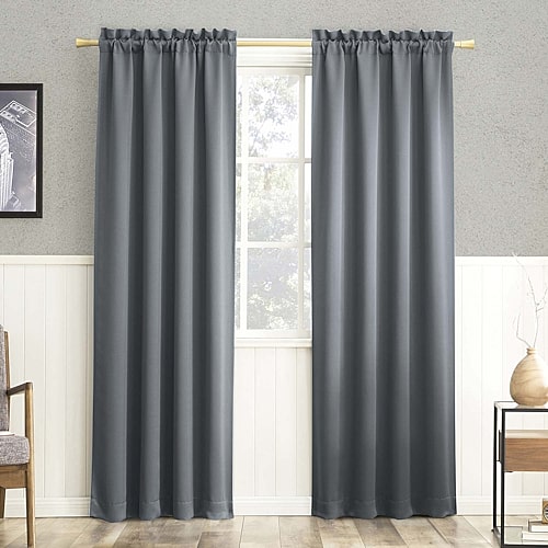 Click here for Preston Energy Saving Blackout Rod Pocket Curtain... prices