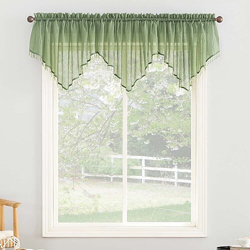 Click here for Erica Crushed Voile Ascot Valance- 51x24 prices