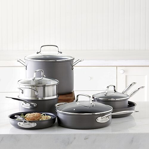 Click here for Cuisinart Chefs Classic 11-pc. Hard-Anodized Cookw... prices