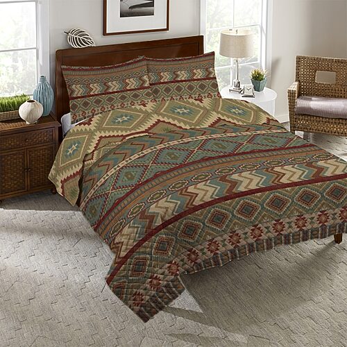 Click here for Laural Home Country Mood Sage Quilt Set  One Size... prices