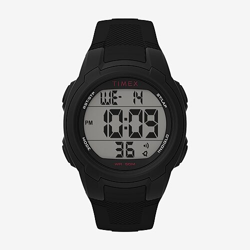 Click here for Timex Sport Unisex Adult Black Strap Watch Tw5m584... prices