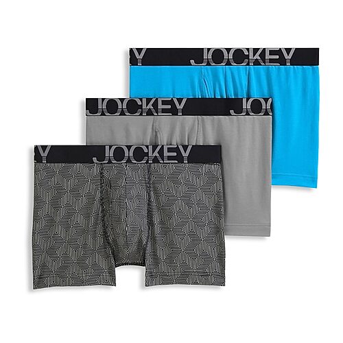 Click here for Jockey Active Stretch Mens 3 Pack Boxer Briefs 879... prices