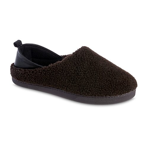 Click here for Isotoner Mens Slip-On Slippers  X-large  Brown prices
