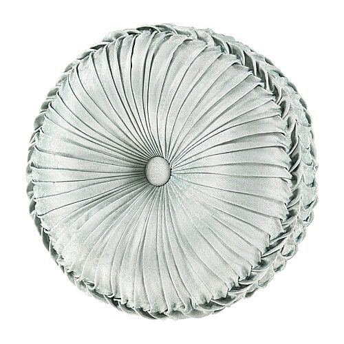 Click here for Queen Street Round Throw Pillow  One Size  Green prices