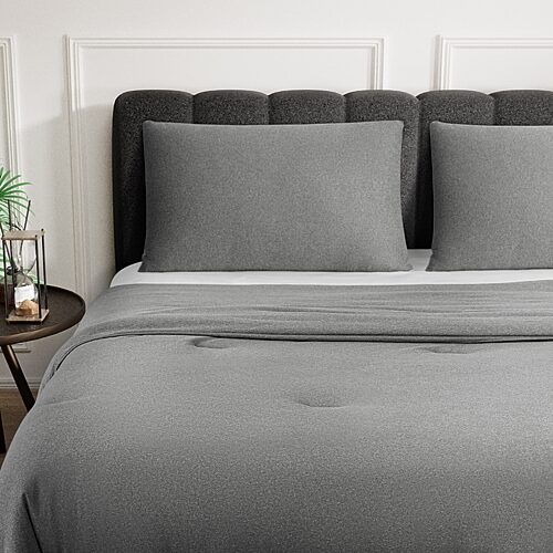 Click here for Awesome Home Soft Easy Care Jersey 3pc. Comforter... prices