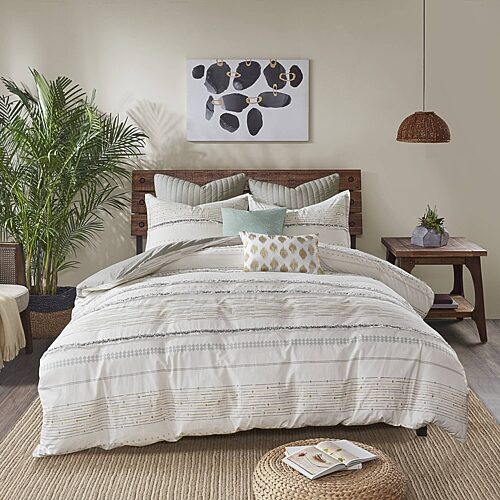 Click here for Ink+Ivy Nea Boho Stripe 3-Pc. Comforter Set  King/... prices