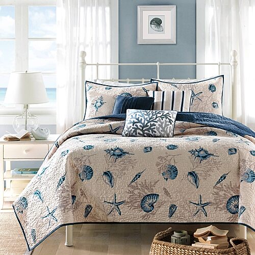 Click here for Madison Park Bayside Quilted 5-Pc. Coverlet Set  T... prices