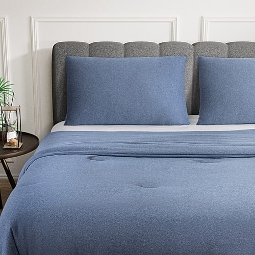 Click here for Awesome Home Soft Easy Care Jersey 3pc. Comforter... prices