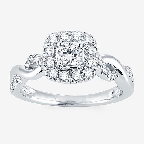 Click here for Modern Bride Signature 3/4 CT.T.W. Natural Diamond... prices