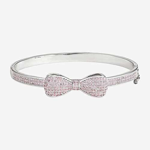 Click here for Girls 2 1/4 CT. Cubic Zirconia Bangle Bracelet  On... prices