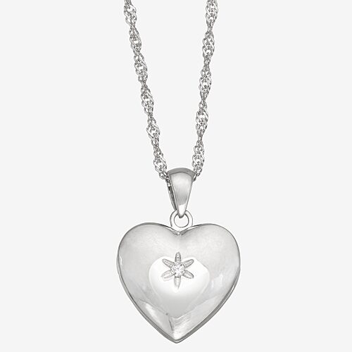 Click here for Womens White Cubic Zirconia Sterling Silver 15 Inc... prices