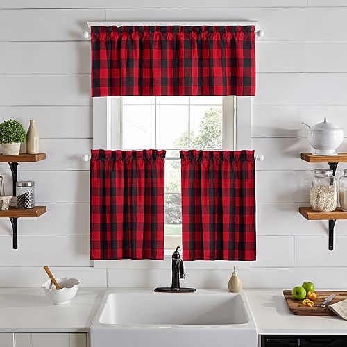 Click here for Threadmade Farmhouse Living Holiday Buffalo Check... prices