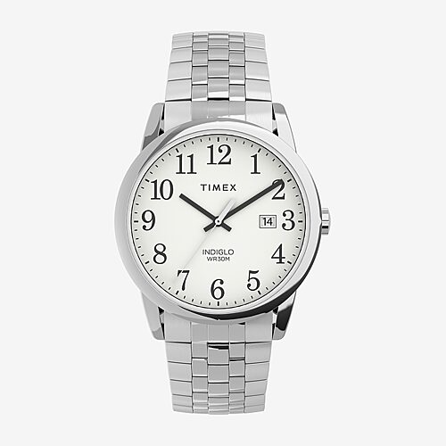 Click here for Timex Mens Silver Tone Stainless Steel Expansion W... prices