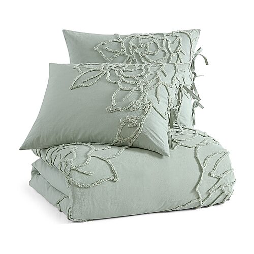 Click here for Peri Home Chenille Rose Comforter Set  King prices