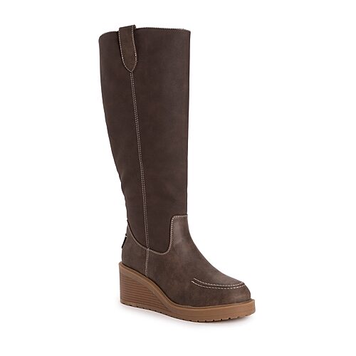 Click here for Muk Luks Womens Sloane Boot - Dark brown prices