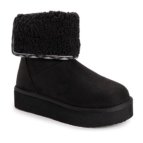 Click here for Muk Luks Womens Amelia Flat Heel Winter Boots  8 M... prices