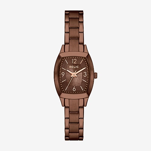 Click here for Relic By Fossil Womens Brown Stainless Steel Brace... prices