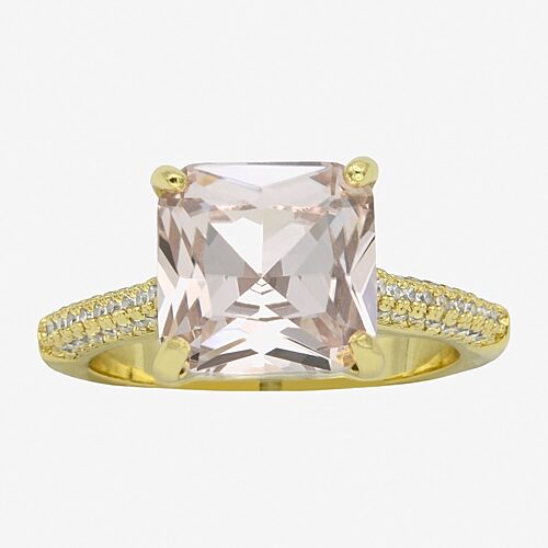 Click here for Sparkle Allure Womens Pink Crystal 14K Gold Over B... prices