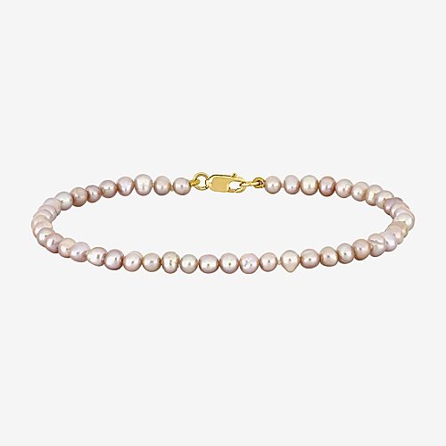 Click here for Womens White Cultured Freshwater Pearl 14K Gold St... prices