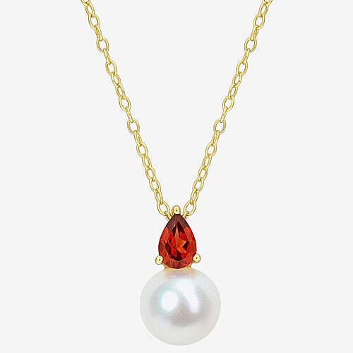 Click here for Womens White Cultured Freshwater Pearl & Gemstone... prices