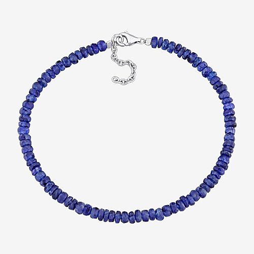 Click here for Womens Genuine Blue Sapphire Sterling Silver Beade... prices