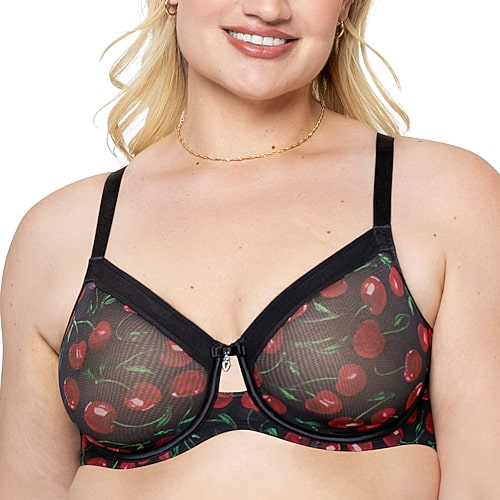 Click here for Curvy Couture Womens Sheer Mesh Full Coverage Unli... prices