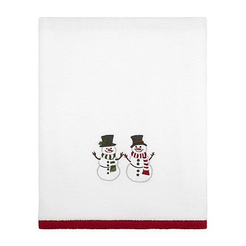 Click here for Avanti Winter Snowman Embellished Holiday Bath Tow... prices