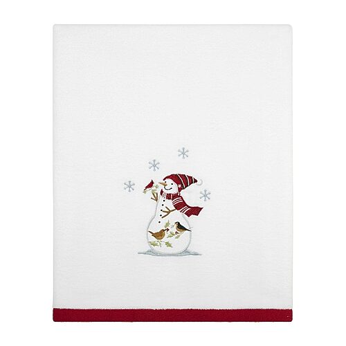 Click here for Avanti Cheer Embellished Holiday Bath Towel  One S... prices