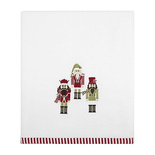 Click here for Avanti Peppermint Nutcracker Embellished Holiday B... prices
