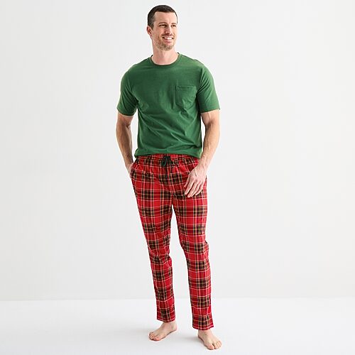 Click here for St. Johns Bay Mens Crew Neck Short Sleeve 2-pc. Pa... prices