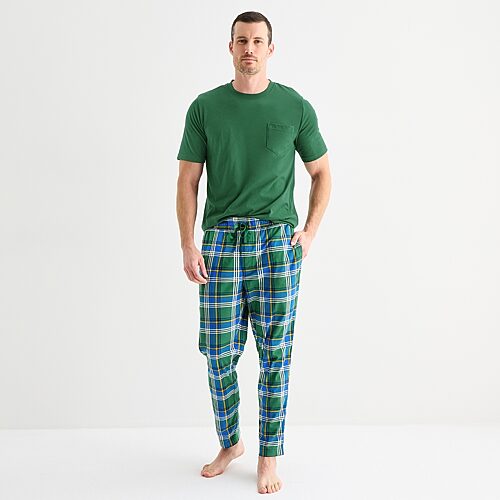 Click here for St. Johns Bay Mens Crew Neck Short Sleeve 2-pc. Pa... prices