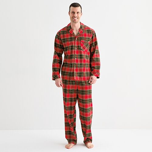 Click here for St. Johns Bay Mens Flannel Long Sleeve 2-pc. Pajam... prices
