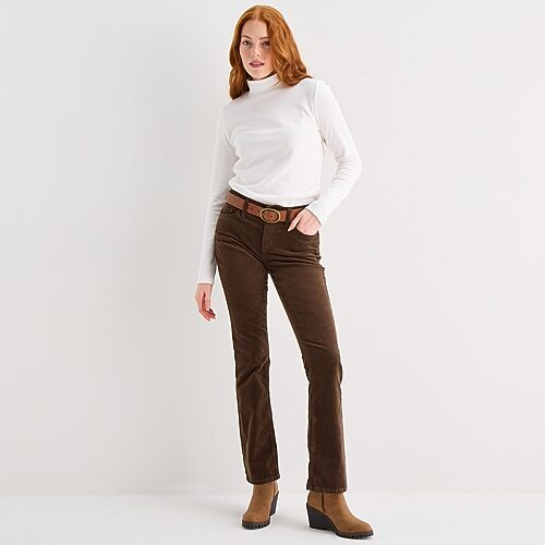 Click here for St. Johns Bay Womens Tall Mid Rise Bootcut Corduro... prices