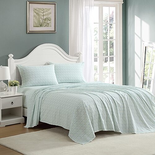 Click here for Laura Ashley(R) Evie Percale Sheet Set prices