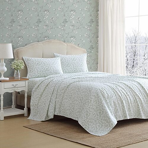 Click here for Laura Ashley Brinna Sheet Set  One Size  Green prices