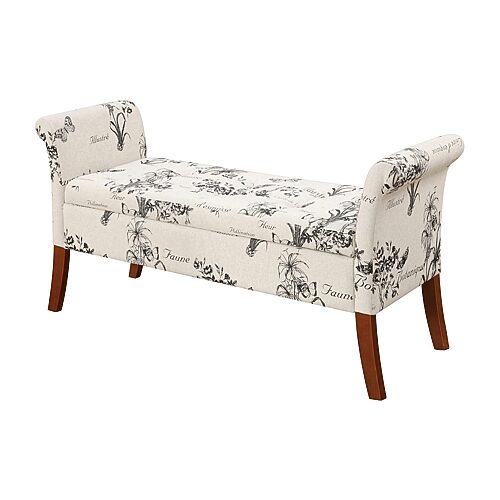 Click here for Garbo Tufted Storage Bench  One Size  Beige prices