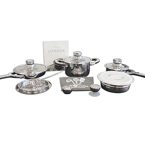 Click here for BergHOFF Tfk 15-pc. Stainless Steel Cookware Set... prices