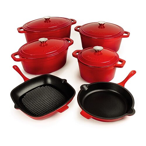 Click here for BergHOFF Neo Cast Iron 10-pc. Cookware Set  One Si... prices
