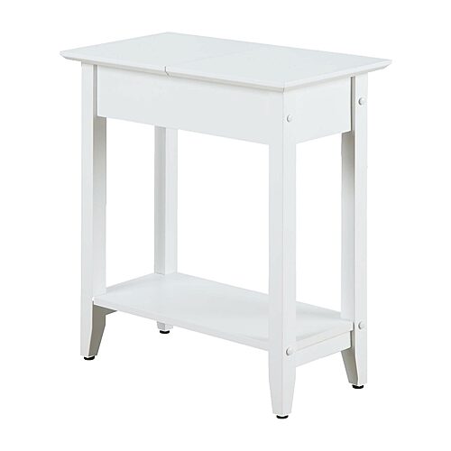 Click here for American Heritage Flip-Top Chairside Table  One Si... prices