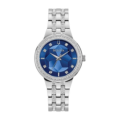 Click here for Bulova Womens Phantom Stainless Steel & Crystal Br... prices