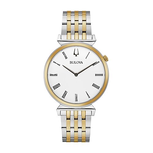 Click here for Bulova Regatta Mens Two Tone Stainless Steel Brace... prices