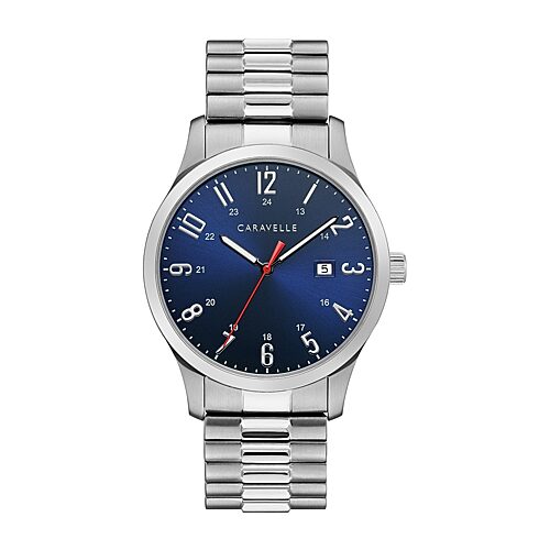 Click here for Caravelle Designed by Bulova Mens Stainless Steel... prices